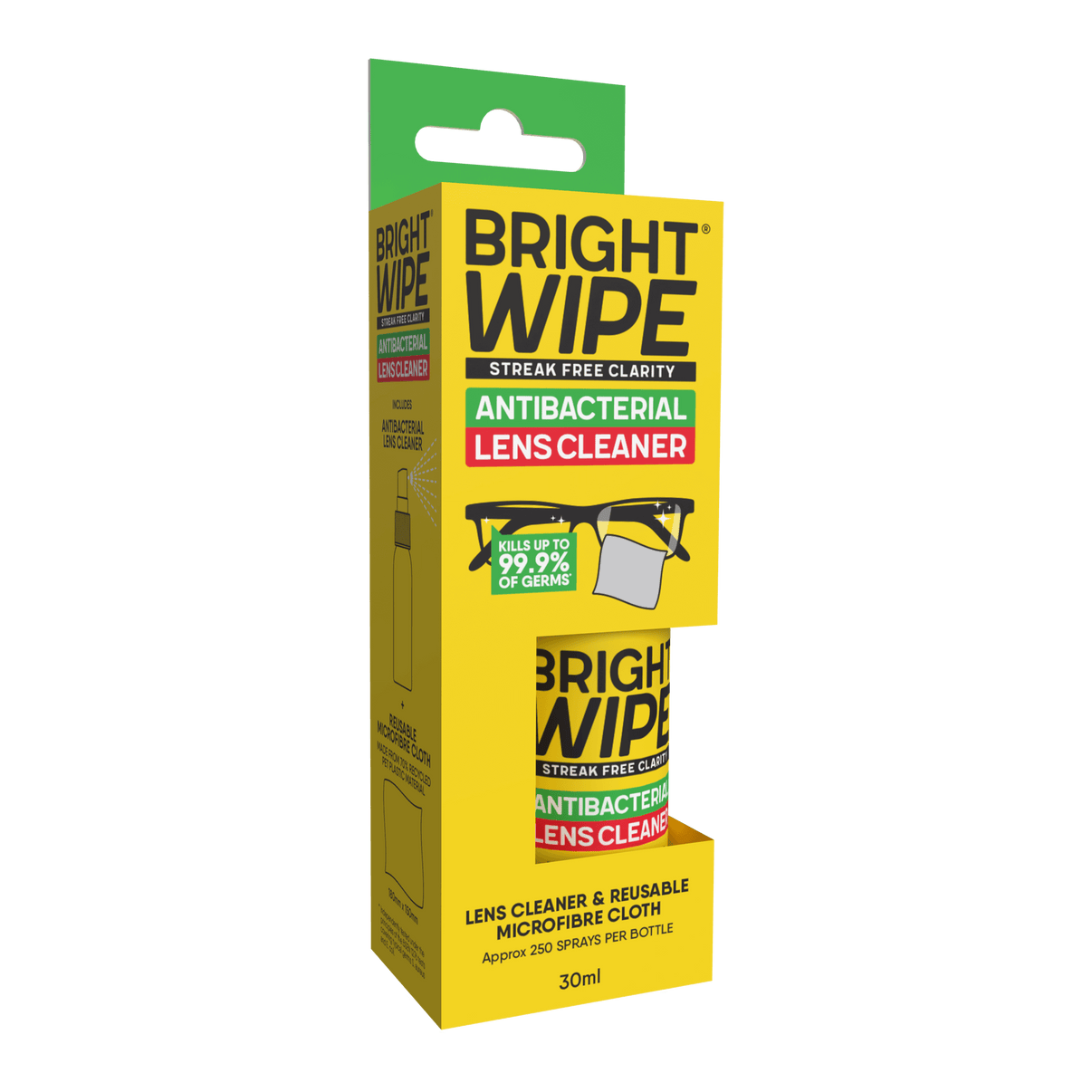 Antibacterial Lens Cleaning Kit – Brightwipe