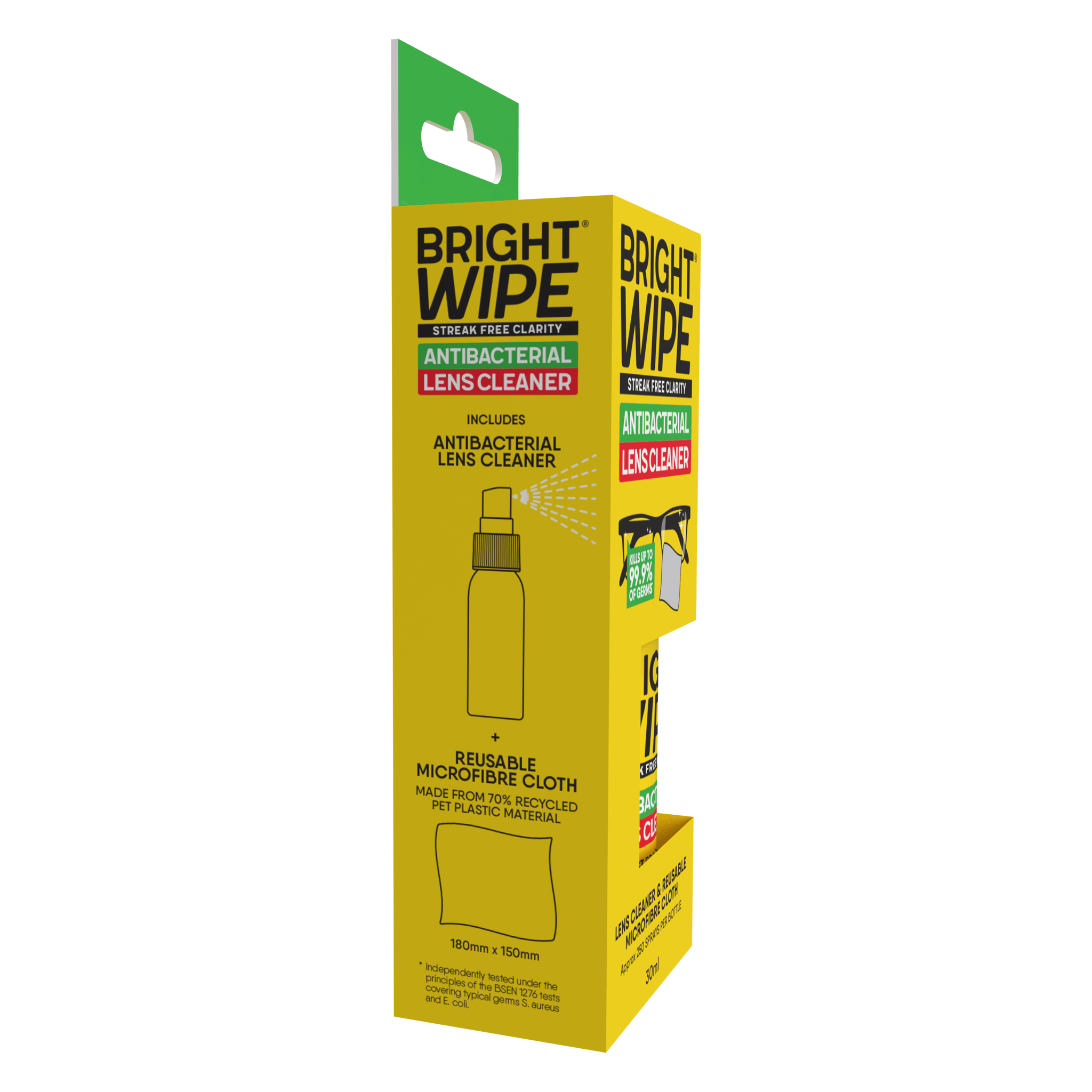 Antibacterial Lens Cleaning Kit – Brightwipe